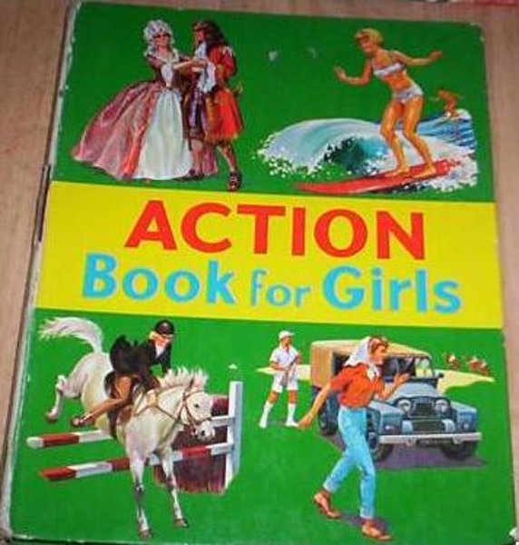 The Comic Book Price Guide For Great Britain - ACTION BOOK FOR GIRLS