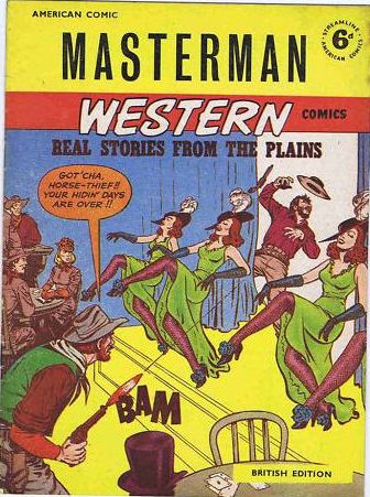 The Comic Book Price Guide For Great Britain - MASTERMAN WESTERN COMICS