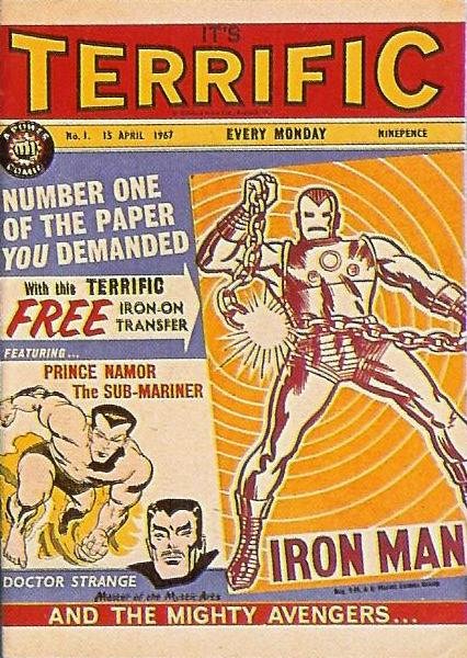 The Comic Book Price Guide For Great Britain - TERRIFIC