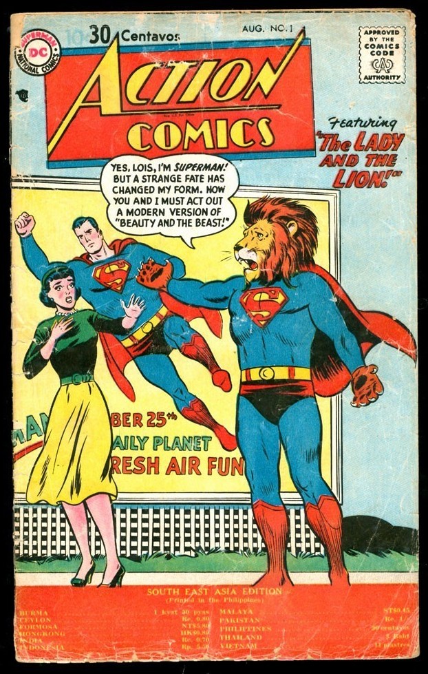 The Comic Book Price Guide For Great Britain - ACTION COMICS (1ST SERIES)